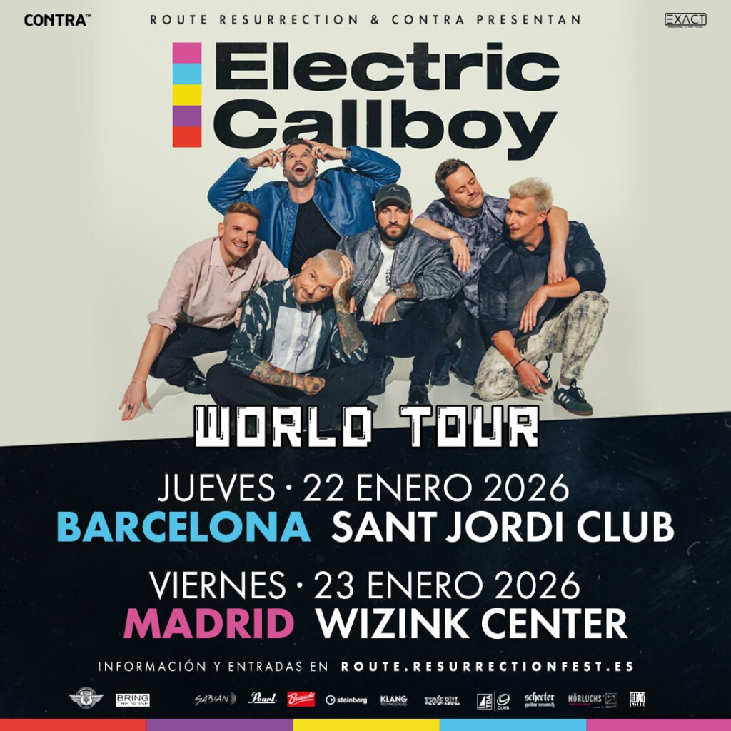 Electric Callboy trae su "Tekkno Train" a Barcelona y Madrid en 2026 ...